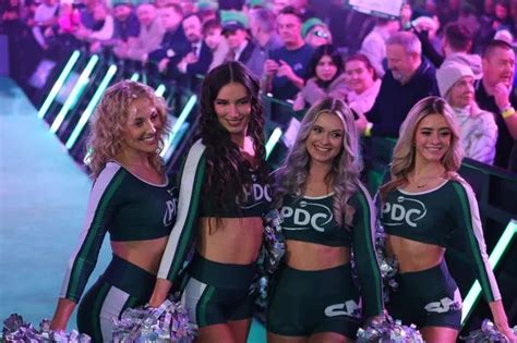 Ally Pally Cheerleaders Cause Chaos At World Darts Championship Before