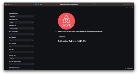 Github Tabeywickrama Airbnb Price Prediction Machine Learning Model To Predict The Price Of