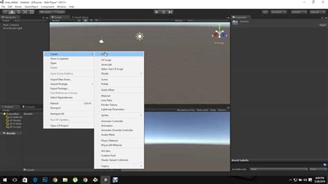 Unity3d C Programming Tutorial 2 Creating Our First Script Youtube