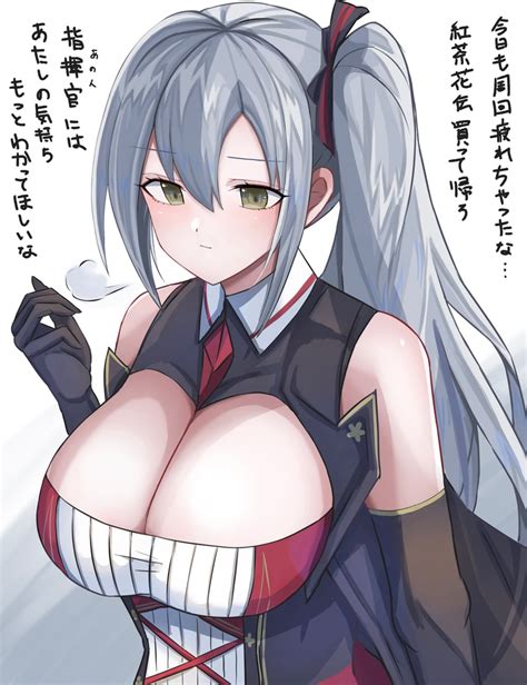 Drake Azur Lane Drawn By Alisa Danbooru