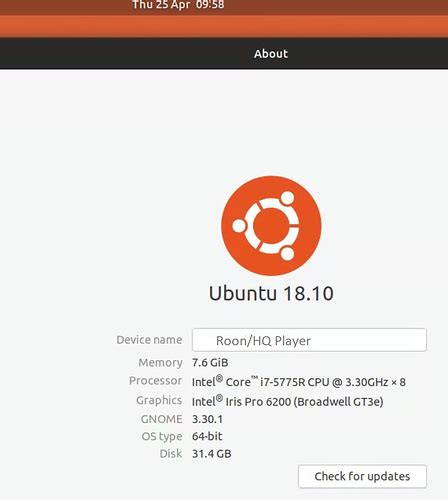 Which Ubuntu Flavour On NUC Linux Roon Labs Community