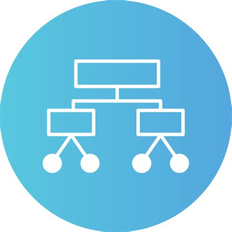Decision Tree Generic Gradient Fill Icon
