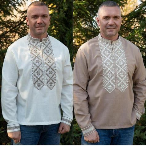 Вишиванка льон — ціна 1250 грн у каталозі Вишиванки Купити чоловічі