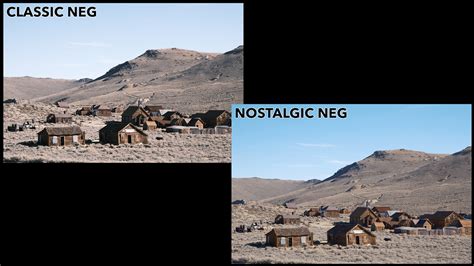 Fujifilm Classic Neg Or Nostalgic Neg Full Comparison