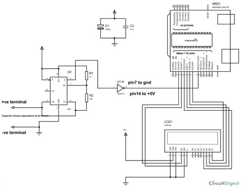 Capacitance Meter Using Arduino Duino