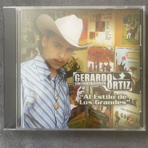 Gerardo Ortiz Al Estilo De Los Grandes Rare Cd 💿 Original Nuevo