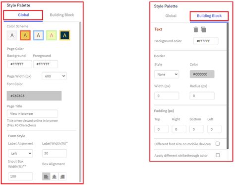 Applying Style Elements To Landing Page