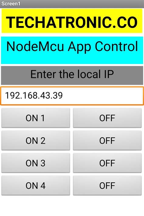 Wifi Based Home Automation Using Nodemcu Nodemcu Automation