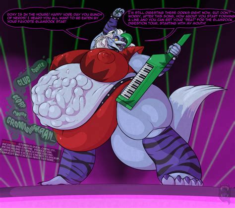 Rule 34 Anthro Anthro Pred Belly Belly Bulge Big Belly Big Breasts Breasts Darkartist