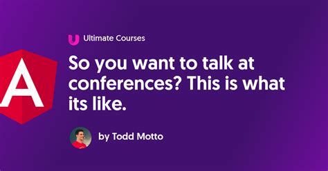 So You Want To Talk At Conferences This Is What Its Like Ultimate