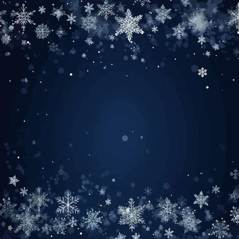 Premium Vector Snowflake Border