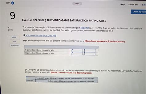 Solved Hw1 O Seved Help Save And Exit Subr Check My Work 9