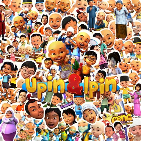 Jual Stiker Kartun Upin Ipin Isi Pcs Shopee Indonesia