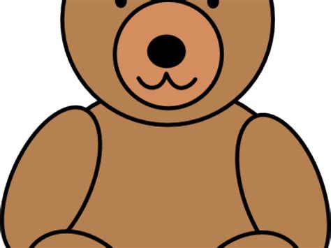 Bear Clipart Simple Brown Teddy Bear Clipart Png Download Full