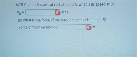 solved 1 a small block of mass m slides without friction