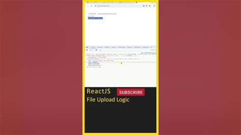 Reactjs Tutorial File Upload Logic Ecommerce Project React Js Project React Js Tutorial