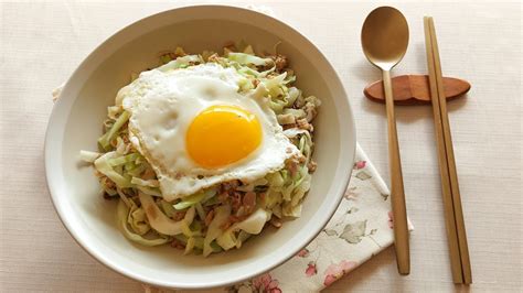 10분만에 만드는 다이어트 덮밥 양배추 참치 덮밥 Youtube