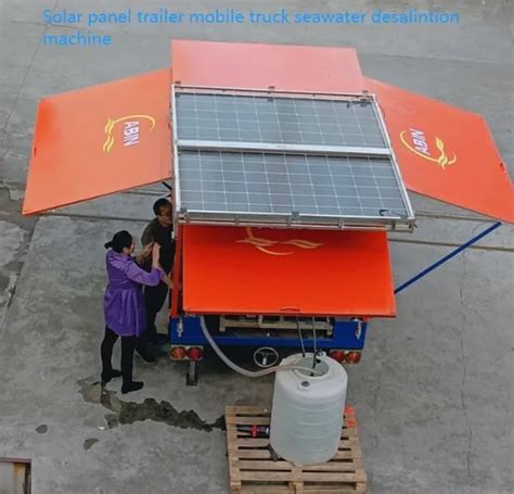 Solar Powered Desalination System Off Grid Desalination Solar Water Desalination System Solar