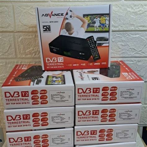 Jual Stb Advance Stp 01a Set Top Box Full Hd Tv Digital Stb Dvb T2 Di Seller Circlet