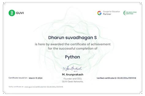 ⭐thrilled To Share That I Have Successfully Completed The Python Course