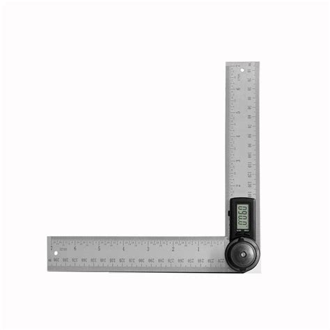2 In 1 Stainless Steel Angle Ruler With Multi Function Digital Display
