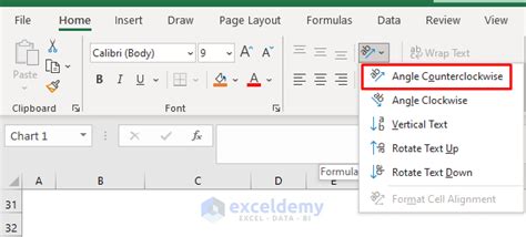 How To Rotate Text In An Excel Chart 2 Methods Exceldemy