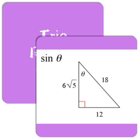 Trig Ratios Game Match The Memory