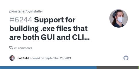 Support For Building Exe Files That Are Both Gui And Cli Apps Windowed Console · Issue