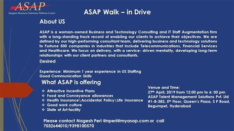 Aravind Konduru On Linkedin Apply Here Asap