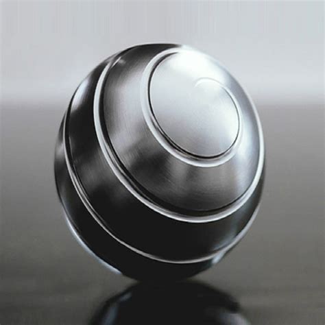 38mm Desktop Decompression Rotating Spherical Metal Gyroscope Office Desk Stress Relief Toys