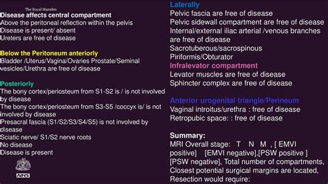 Beyond TME Why Do An Exenteration Ppt Download