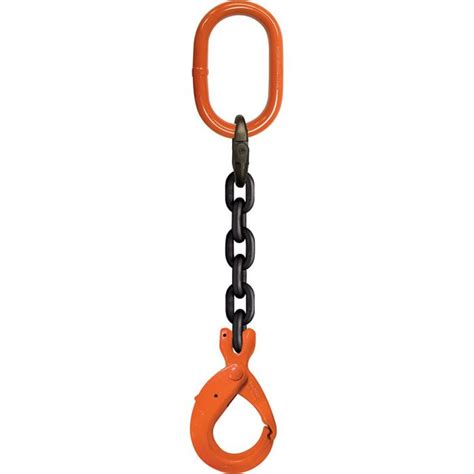 Cm 3 8″ X 9′ Type Sosl 1 Leg Grade 100 Chain Sling Oblong Ring Self