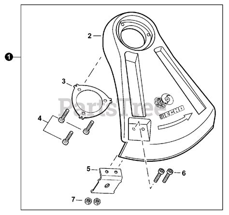 Echo SRM Echo String Trimmer SN T T Debris Shield Parts Lookup