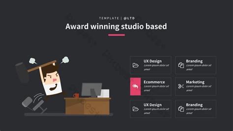 เทมเพลต Powerpoint หักหน้าจอคอมพิวเตอร์การ์ตูนฟรี ธีม พื้นหลัง พาวเวอร์พ้อ ดาวน์โหลดฟรี Pikbest