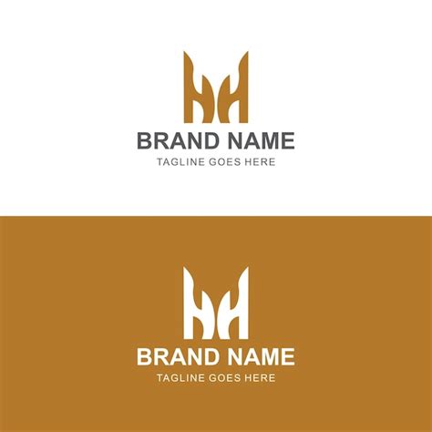 premium vector vector h letter logo template
