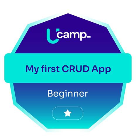 My First Crud App Credly
