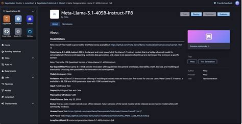 Llama 31 Models Are Now Available In Amazon Sagemaker Jumpstart Artificial Intelligence And