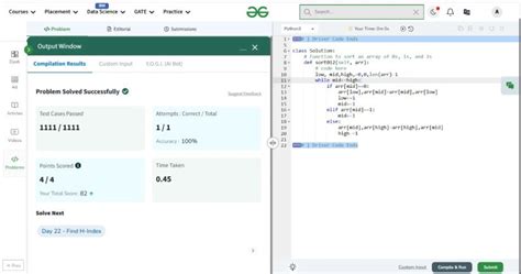 Gfg160 Gfg160 Geeksforgeeks Gfg160 Day21 Dsachallenge Saipranaya Alluri