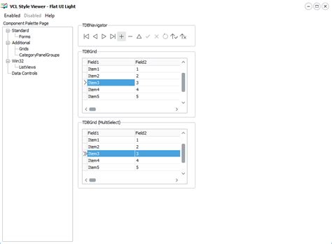 Delphistyles Vcl Style Flatuilight