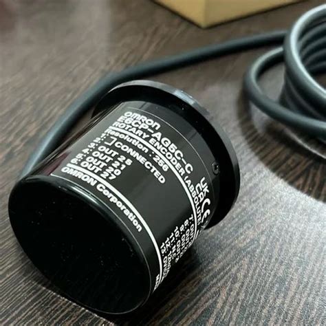 Black E6cp Ag5c C Omron Rotary Encoder For Industrial At ₹ 2700 Piece In Ahmedabad