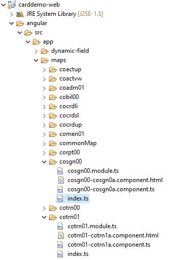 Aws Blu Age Structure Of A Modernized Application Aws Mainframe Modernization