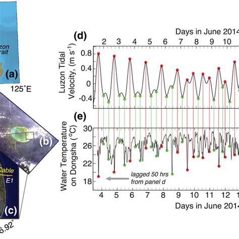 Nonlinear Internal Waves On The Inner Shelf A Example Of Dts Data Download Scientific