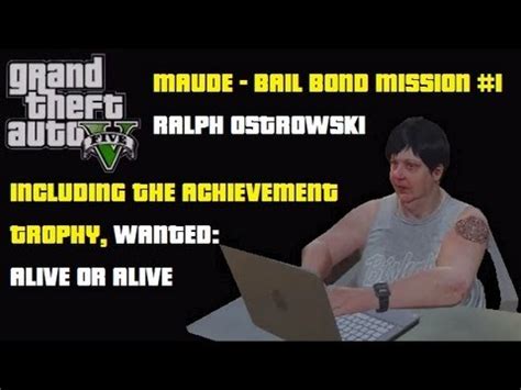Gta5 Ralph Ostrowski Bounty Hunter Target 1 Bail Bond Location
