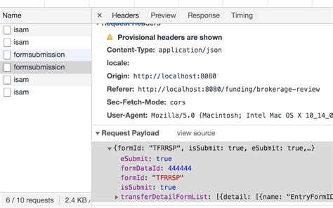Request Payload In Chrome Greying Out On Click New Bug Or Intentional
