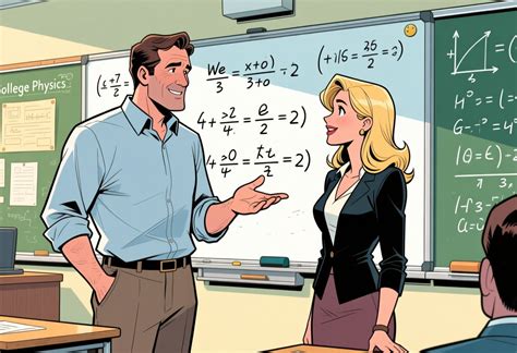 Physics Class Interaction Stable Diffusion Online