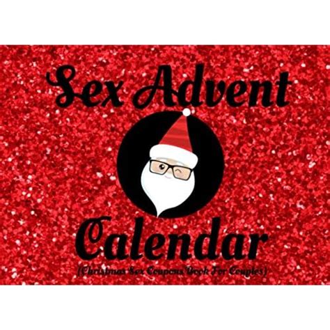 Buy Sex Advent Calendar Christmas Sex Coupons Book For Couples 24 Days Of Sex Play For Him And