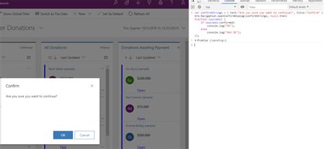 How To Implement Javascript Confirmation Dialogs In Power Apps And