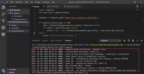 docker dla “amatora” danych cz 1 dockerfile i build na przykładzie skryptu python seequality