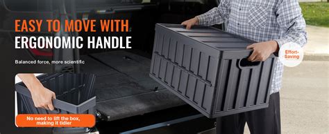 Vevor Collapsible Storage Bins With Lids 65l 3 Packs Folding Plastic Stackable Utility Crates