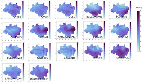 Figure 1 From Evaluation Of The Cmip6 Performance In Simulating Precipitation In The Amazon